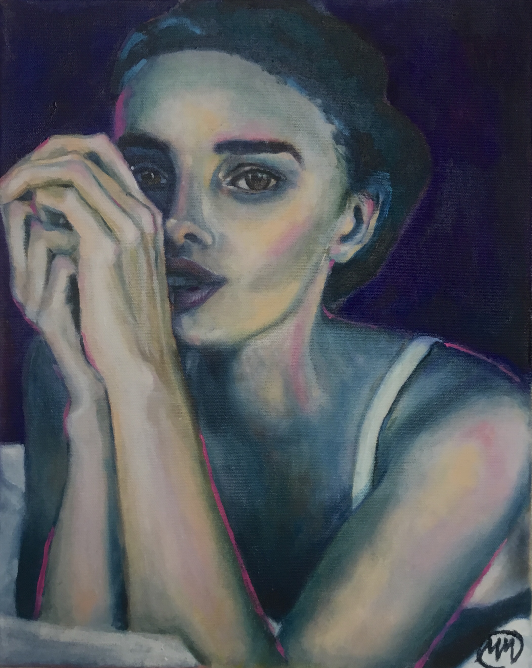 Oil Painting – Letters from Athens