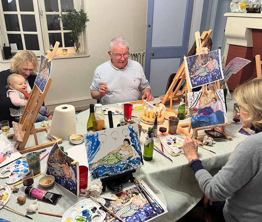 Art on a rainy afternoon – Letters from Athens